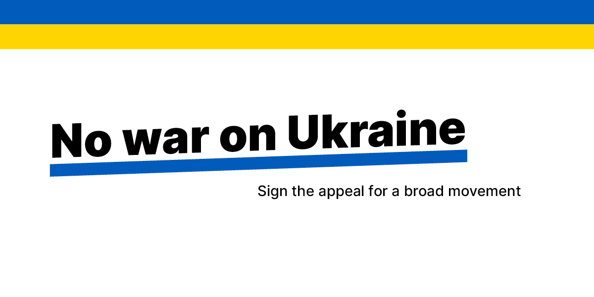 No War on Ukraine